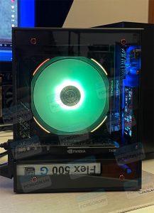 Vỏ Case máy tính mini ITX Captain V8 nhỏ gọn - đen - Pcngon