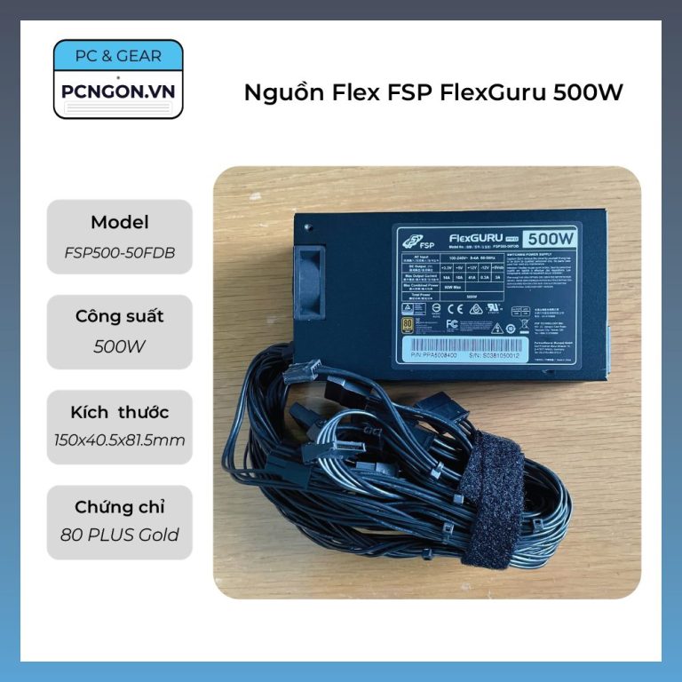 Nguồn Flex FSP FlexGuru 500W dây liền - Pcngon