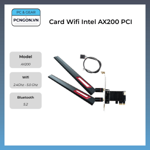 Card Wifi Intel AX200 khe PCI - Pcngon