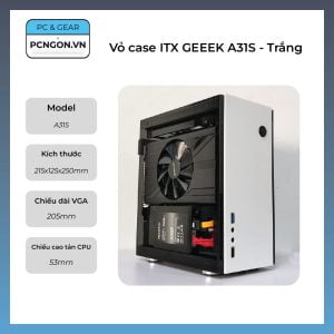 Vỏ case máy tính mini ITX SGPC K66- Pcngon