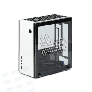 Vỏ case máy tính Mini ITX GEEEK A31S - Trắng - Pcngon