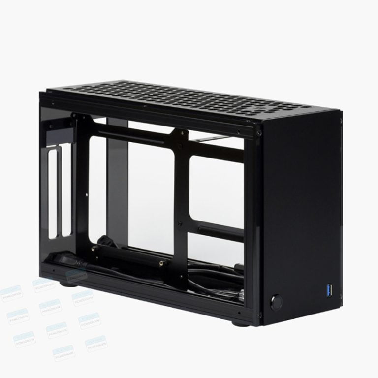 Vỏ case máy tính Mini ITX GEEEK A50S - Đen - Pcngon