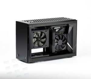 Vỏ case máy tính Mini ITX GEEEK A50S - Đen - Pcngon