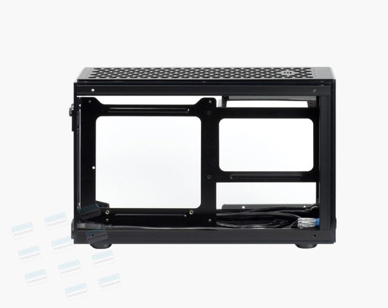 Vỏ case máy tính Mini ITX GEEEK A50S - Đen - Pcngon