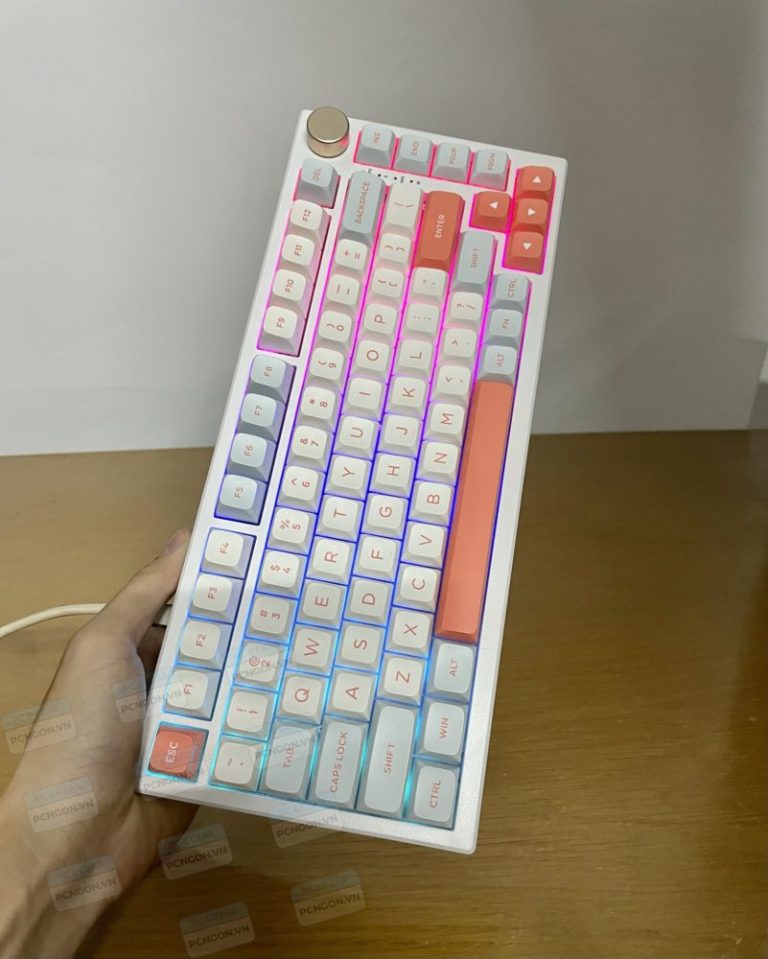 Bàn phím cơ VGN N75 Orange (3 mode) - Pcngon