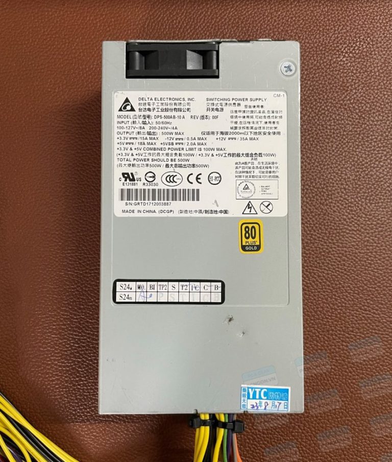 Nguồn Flex Delta 500W - dây liền - Mod YTC - Pcngon