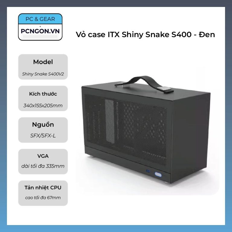Vỏ case máy tính mini ITX SGPC K66- Pcngon