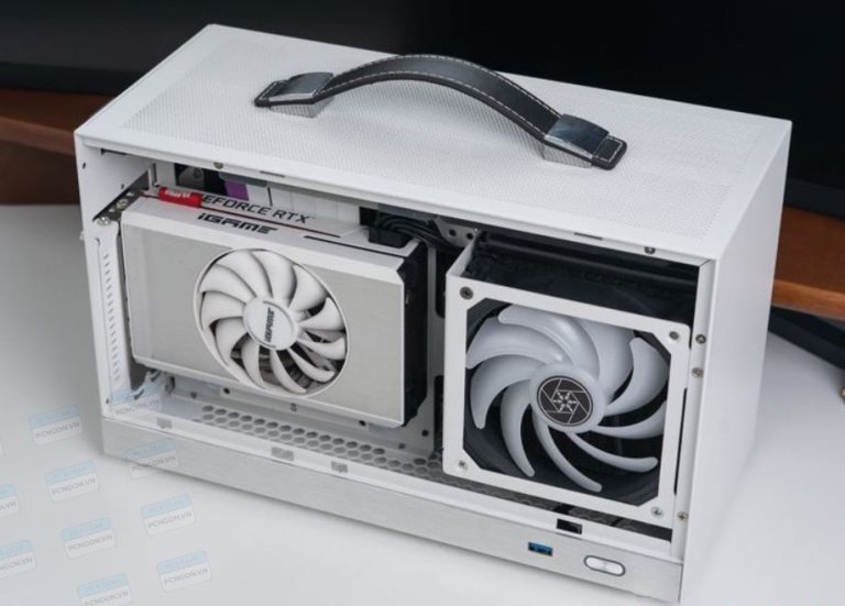 Vỏ case máy tính Mini ITX Shiny Snake S400 - Pcngon