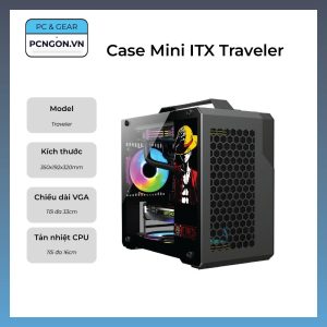 Vỏ case máy tính mini ITX SGPC K66- Pcngon