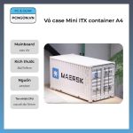 Vỏ case máy tính mini ITX Container A4 - Pcngon