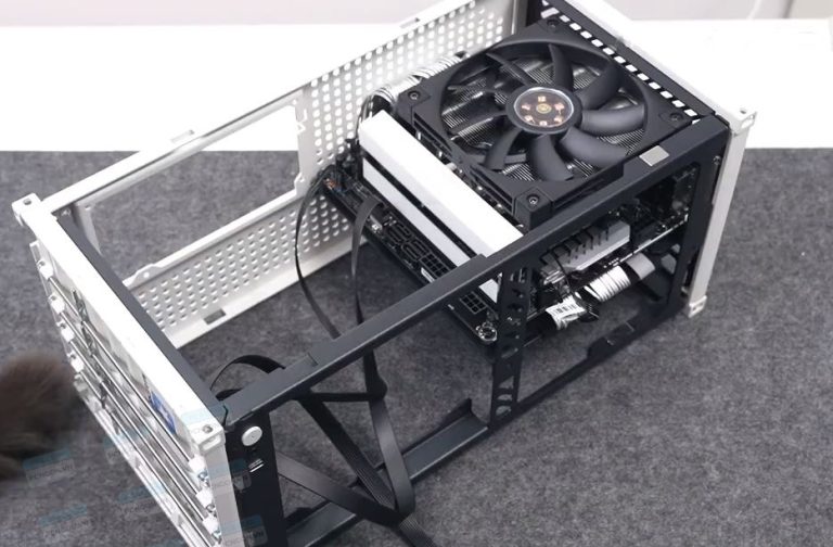 Vỏ case máy tính mini ITX Container A4 - Pcngon