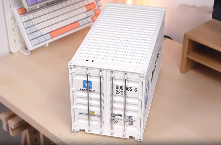 Vỏ case máy tính mini ITX Container A4 - Pcngon