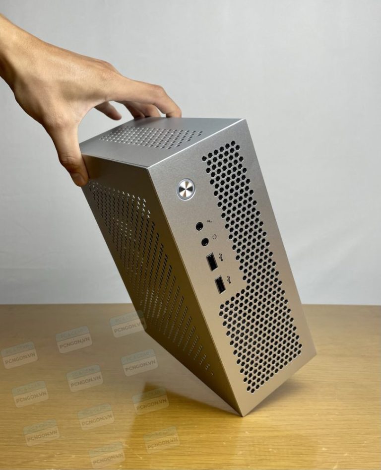 Vỏ Case Máy Tính Mini Itx Sktc A09 Bạc Pcngon