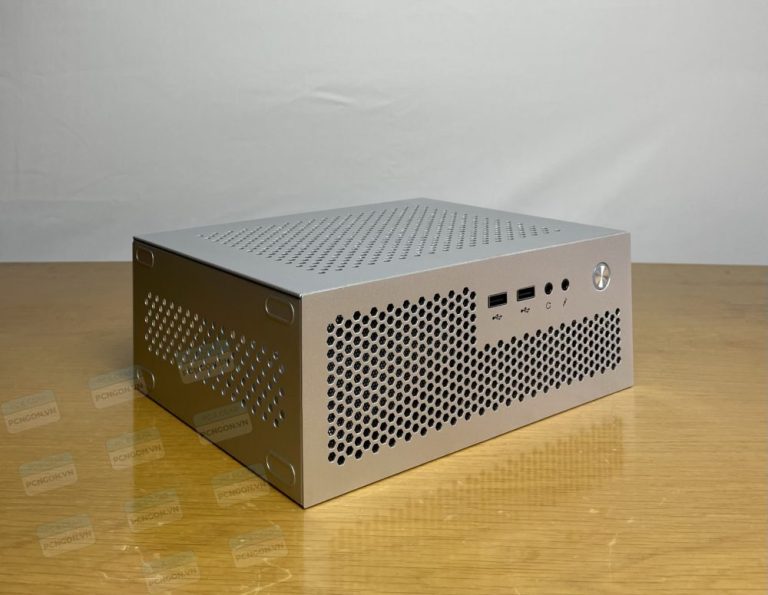 Vỏ Case Máy Tính Mini Itx Sktc A09 Bạc Pcngon