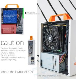 Vỏ case máy tính mini ITX SGPC K29 - Pcngon