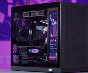 Vỏ case máy tính Mini ITX Shiny Snake G500 - Đen - Pcngon