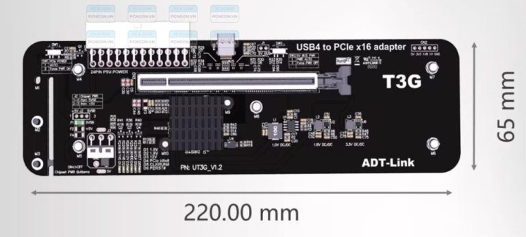Dock eGPU ADT-Link UT3G USB4 - Pcngon