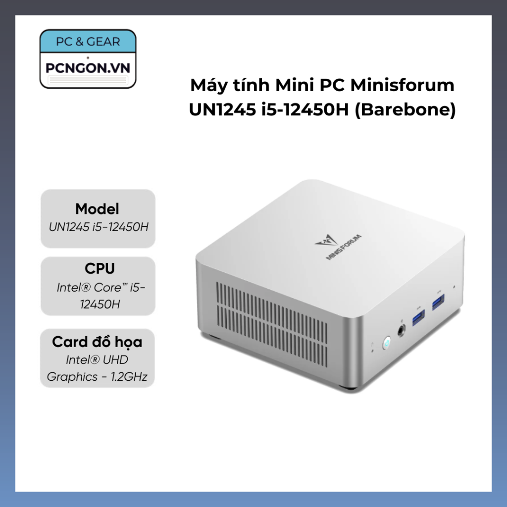 Máy tính Mini PC Minisforum B550 Pro (Barebone) - Pcngon