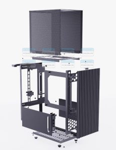 Vỏ case máy tính Mini ITX Rider R2 - Pcngon