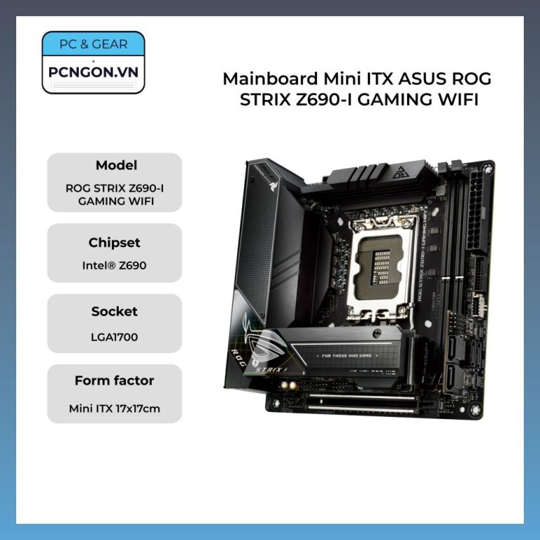 Mainboard Mini ITX Jginyue B760i Snow Dream - Pcngon