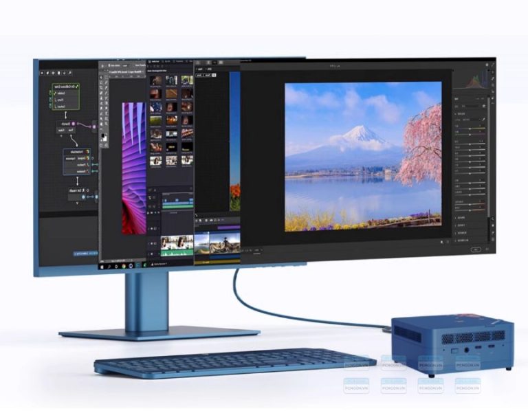 Máy tính Mini PC Minisforum UM690ME Maple Leaf (Barebone) - Pcngon