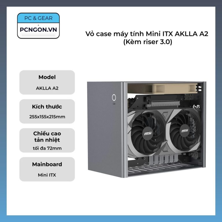 Vỏ case Mini ITX - Pcngon