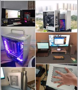Vỏ case máy tính Mini ITX Metalfish S3 - Pcngon