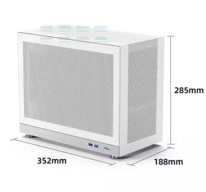 Vỏ case máy tính Mini ITX Shiny Snake G400-Đen - Pcngon