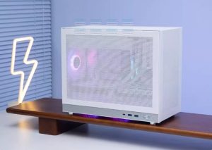 Vỏ case máy tính Mini ITX Shiny Snake G400-Đen - Pcngon