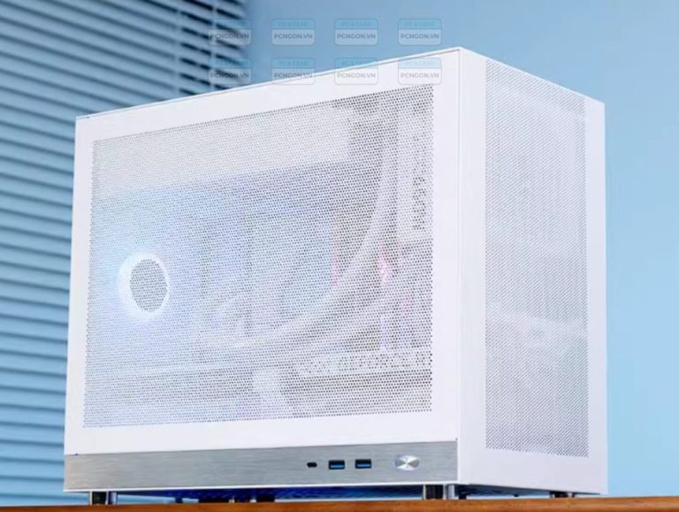 Vỏ case máy tính Mini ITX Shiny Snake G400-Đen - Pcngon