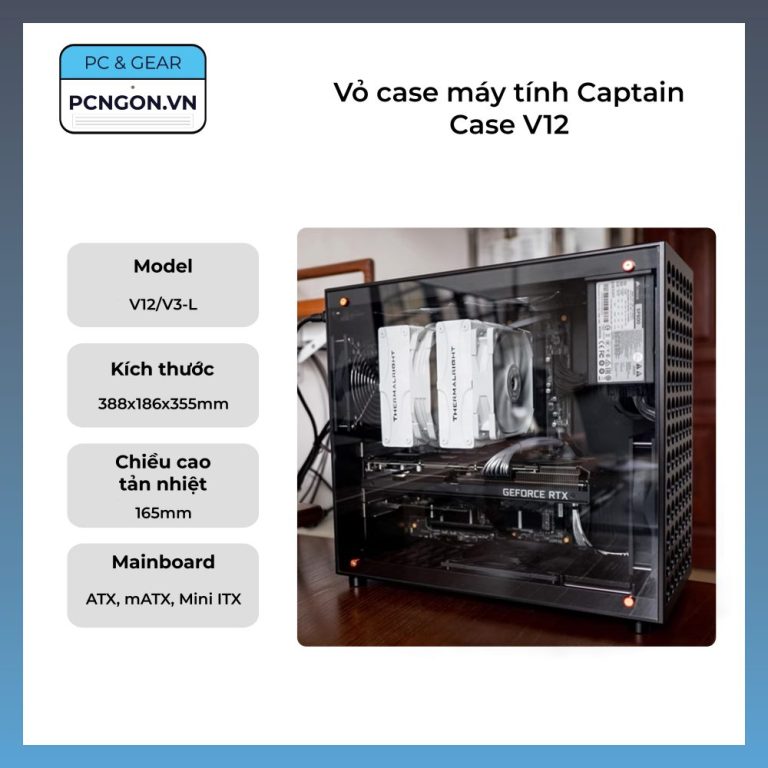 Vỏ case Mini ITX - Pcngon