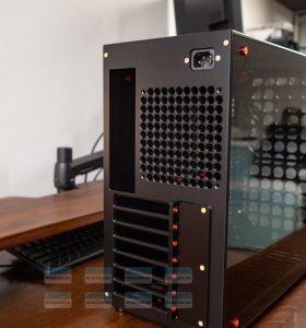 Vỏ case máy tính Captain Case V12 - Pcngon