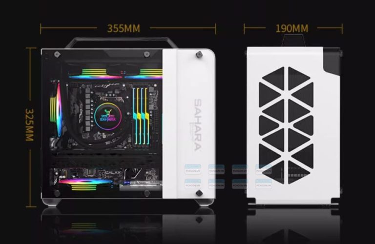 Vỏ case máy tính Mini ITX Sahara Cube L1 - Pcngon