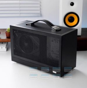 Vỏ case máy tính Mini ITX Shiny Snake S300-Đen (Riser 3.0) - Pcngon