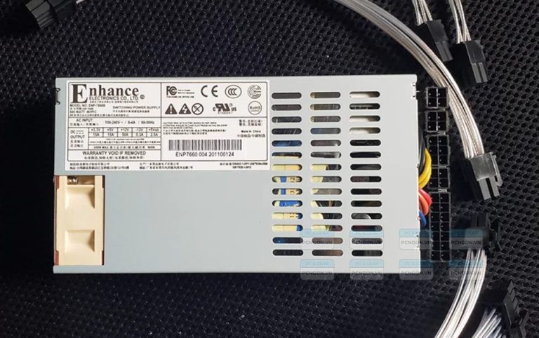 Nguồn Flex Enhance 600W ENP-7660B Platinum (Module, Fan Noctua, Mod YTC ...