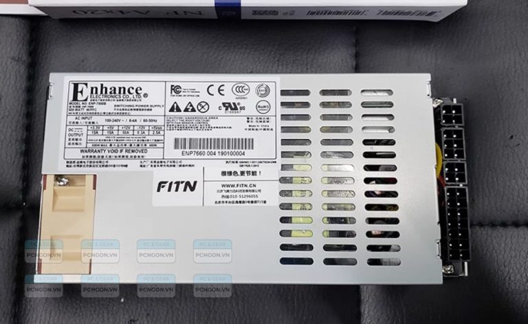 Nguồn Flex Enhance 600W ENP-7660B Platinum (Module, Fan Noctua, Mod YTC ...