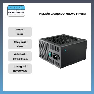 Nguồn Deepcool 650W PF650 - Pcngon