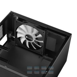 Vỏ case máy tính Mini ITX Jonsbo T8 Plus Black - Pcngon