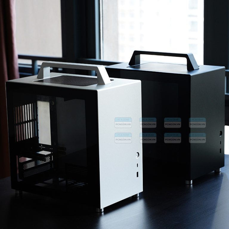 Vỏ case máy tính Mini ITX Jonsbo T8 Plus Black - Pcngon