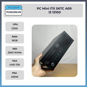 PC Mini ITX ZZAW A1P i5 12400F RTX 3050 - Pcngon