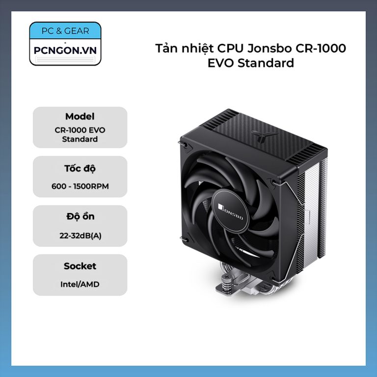 Tản nhiệt CPU Jonsbo CR-1000 EVO Standard - Pcngon