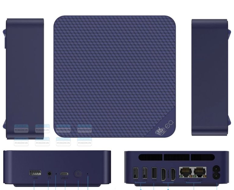 Máy tính Mini PC Beelink EQ13 Intel N200 (Barebone) - Pcngon