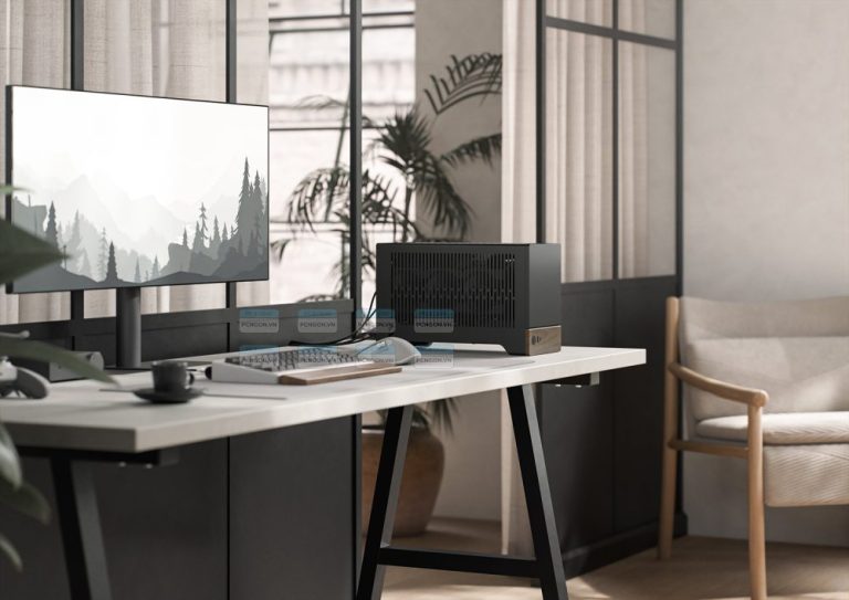 Vỏ case Mini ITX Fractal Terra Đen - Pcngon