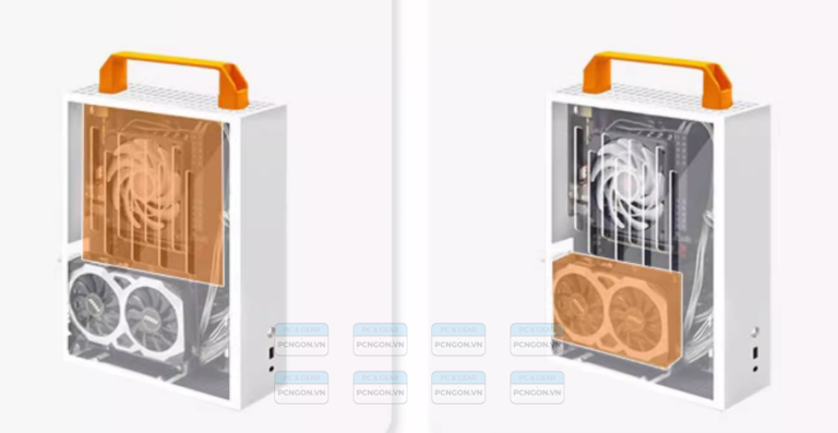 Vỏ case Mini ITX SGPC K66 Air - Pcngon