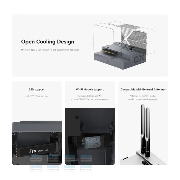 Dock eGPU đa năng Beelink EX - Pcngon