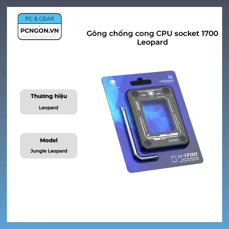 Gông Chống Cong Cpu Socket 1700 Leopard Pcngon