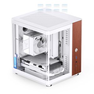Vỏ case máy tính Mini ITX Jonsbo TK0 White - Pcngon