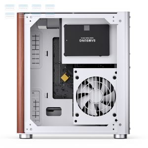 Vỏ case máy tính Mini ITX Jonsbo TK0 White - Pcngon