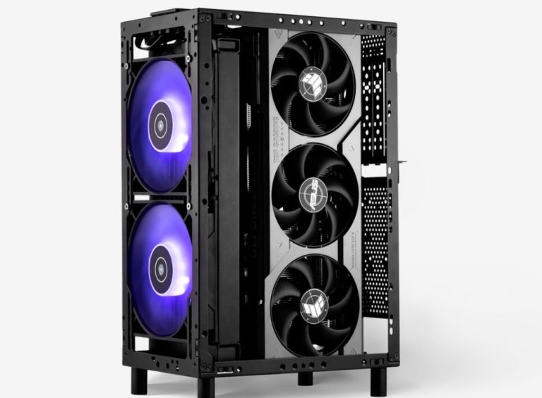 Vỏ case máy tính Mini ITX Ssupd Meshroom S V2 - Xám - Pcngon