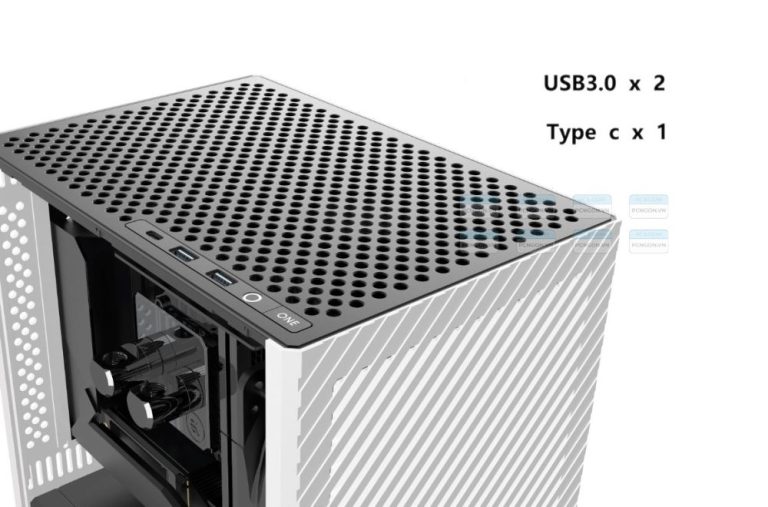 Vỏ case máy tính Mini ITX Acat Abox one - Pcngon